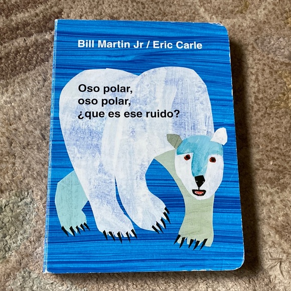 Board Book | Toys | Spanish Language Eric Carle Board Book Polar Bear ...